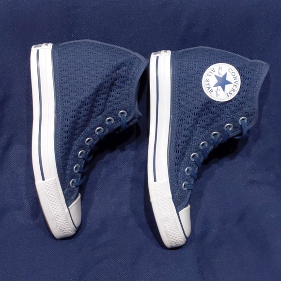 Converse | Shoes | Nwt Converse Lux Mid Wedge Boho Style Sneakers ...